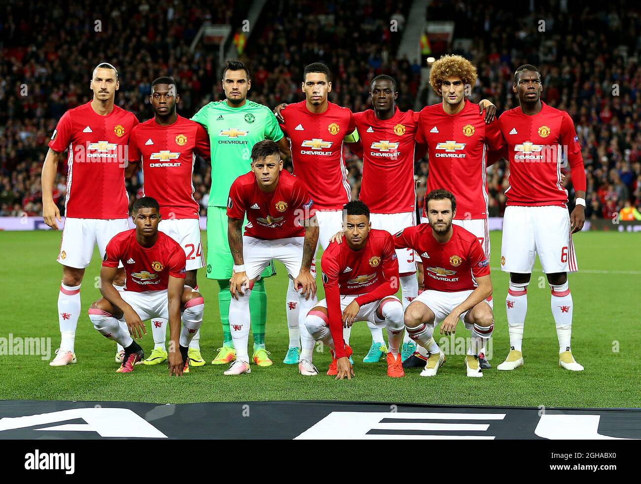 Manchester united team group hi-res stock photography and images - Alamy