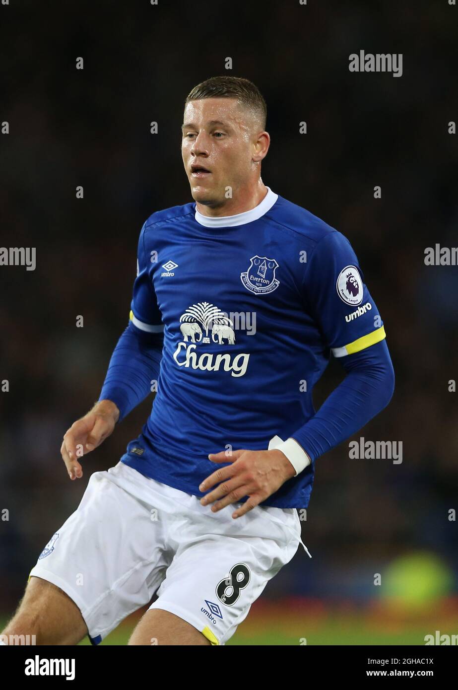 Ross Barkley of Everton during the Premier League match at Goodison ...