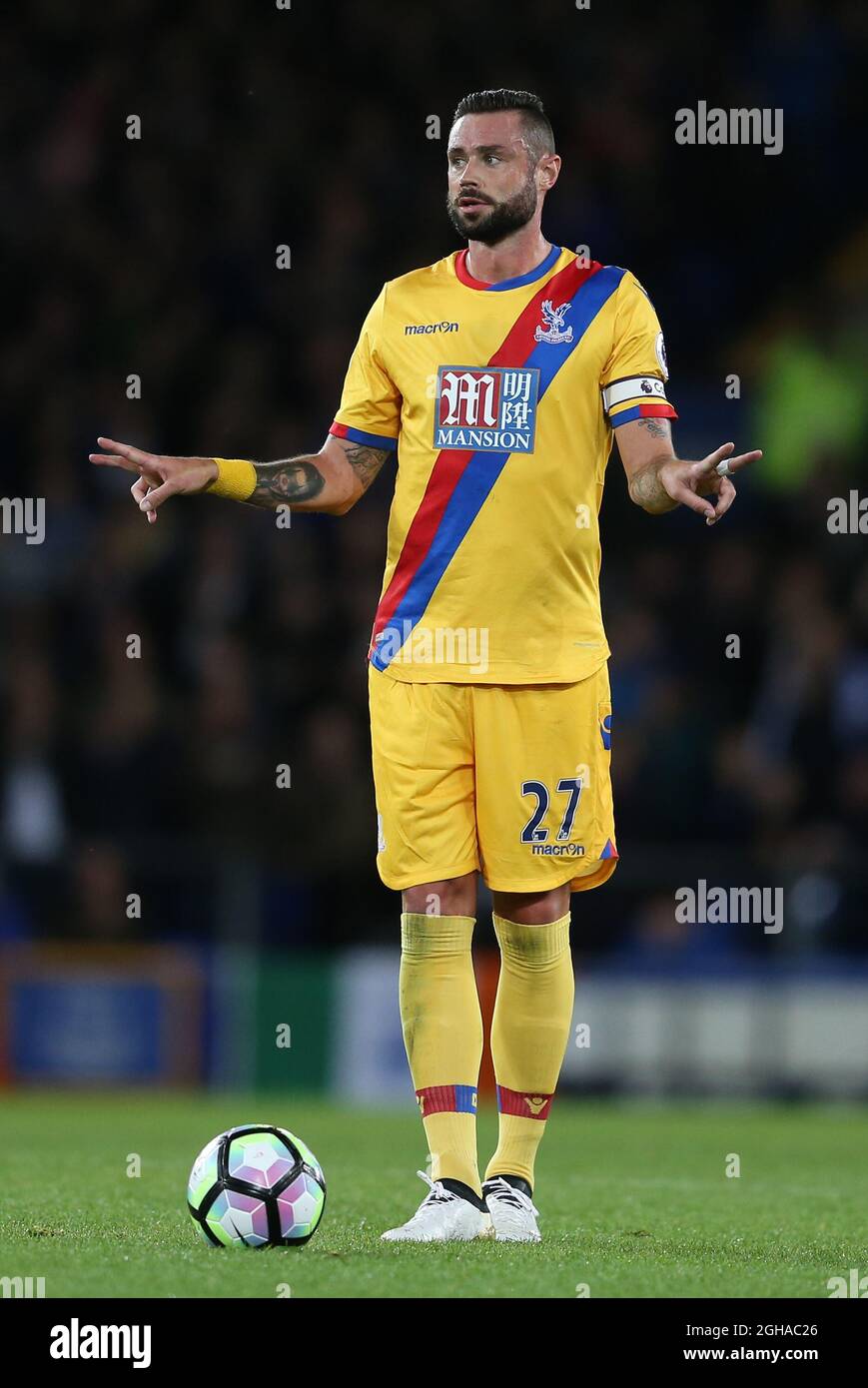 Damien Delaney of Crystal Palace during the Premier League match at ...