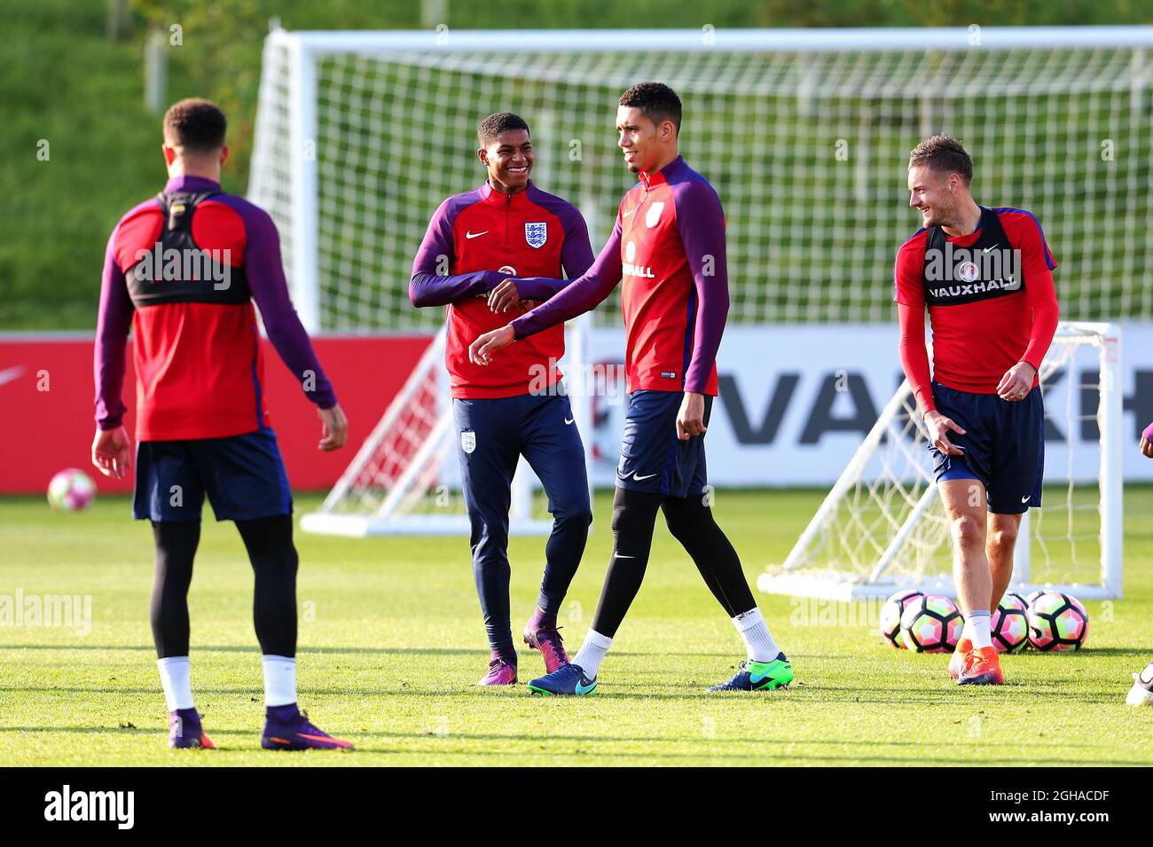 Manchester United team mates Marcus Rashford and Chris Smalling joke ...
