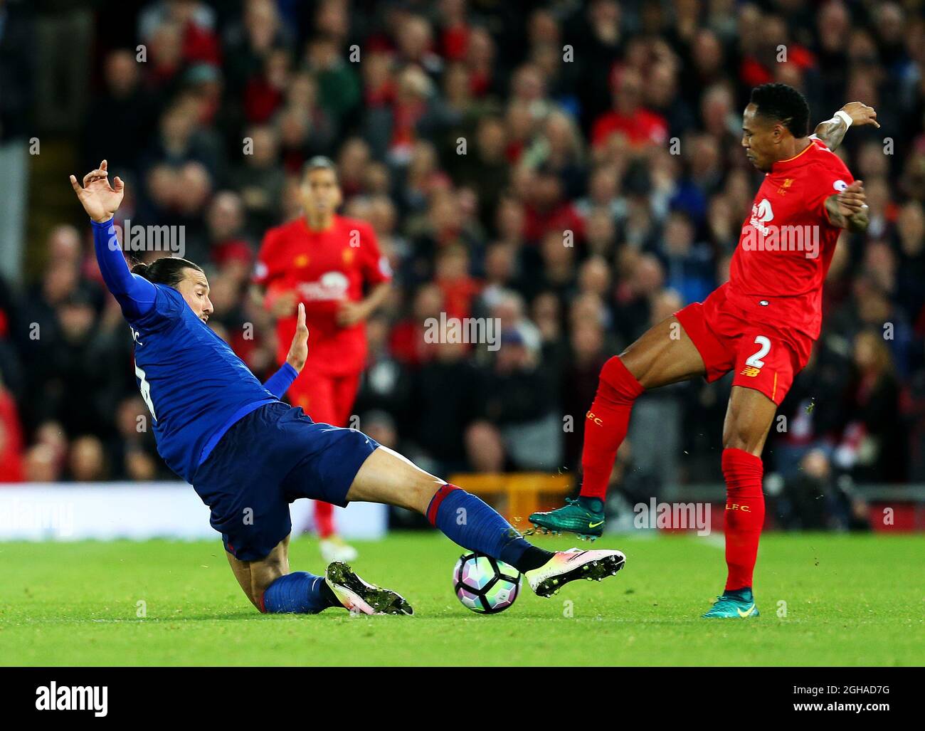 Anfield zlatan ibrahimovic hi-res stock photography and images - Alamy