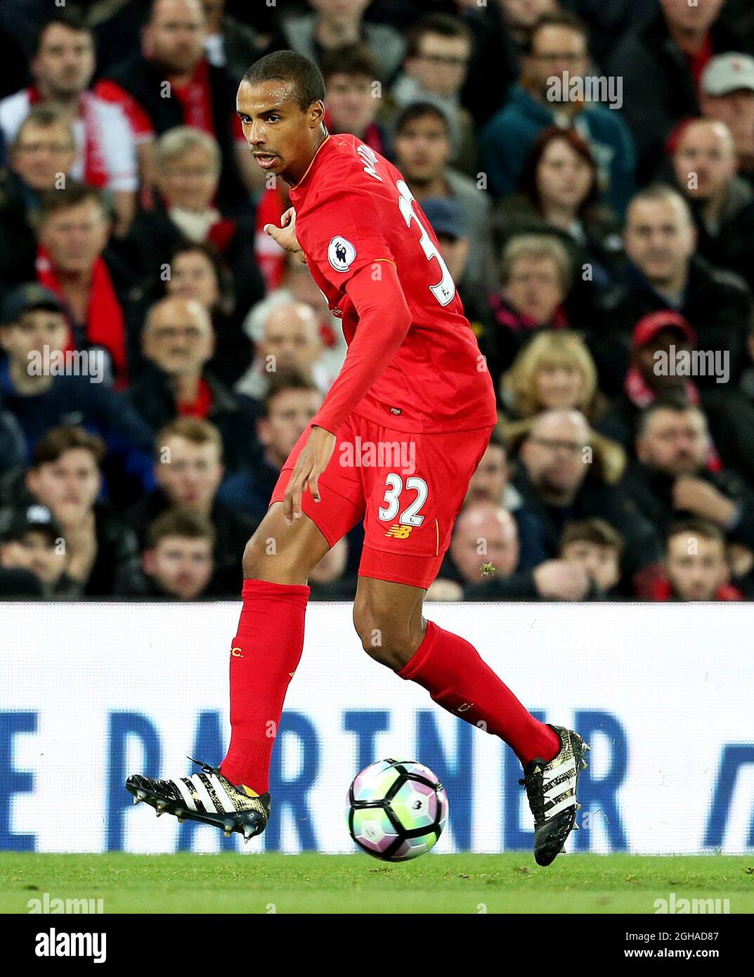 Joel Matip of Liverpool during the Premier League match at Anfield ...