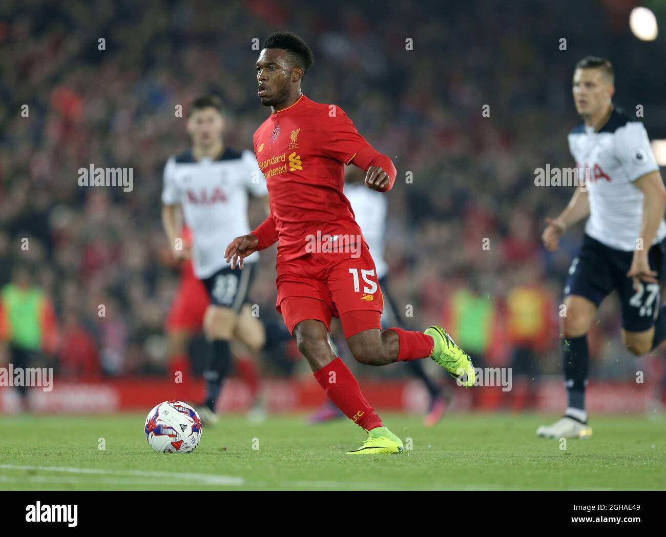 Daniel Sturridge of Liverpool during the English Football League Cup ...