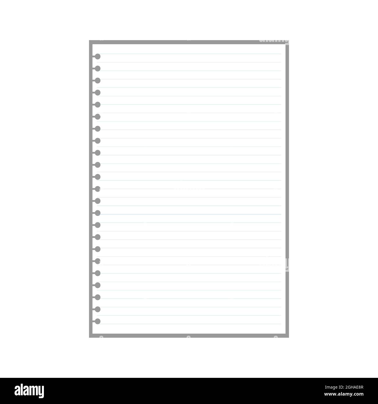 Square lined grid sheet Cut Out Stock Images & Pictures - Alamy