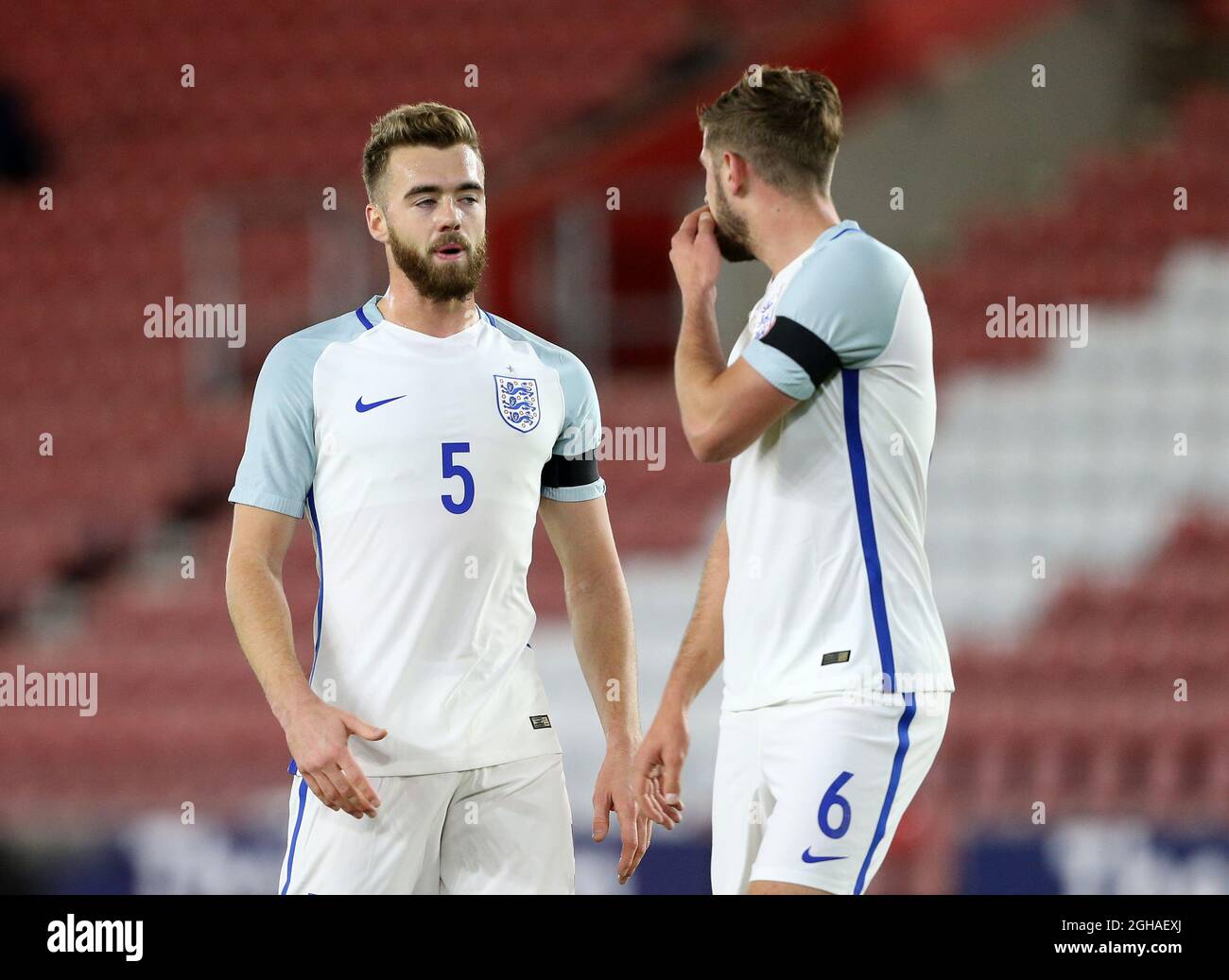 England's Callum Chambers in action during the Under 21 International ...