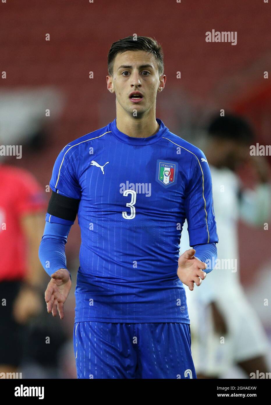 Italy's Antonio Barreca in action during the Under 21 International ...