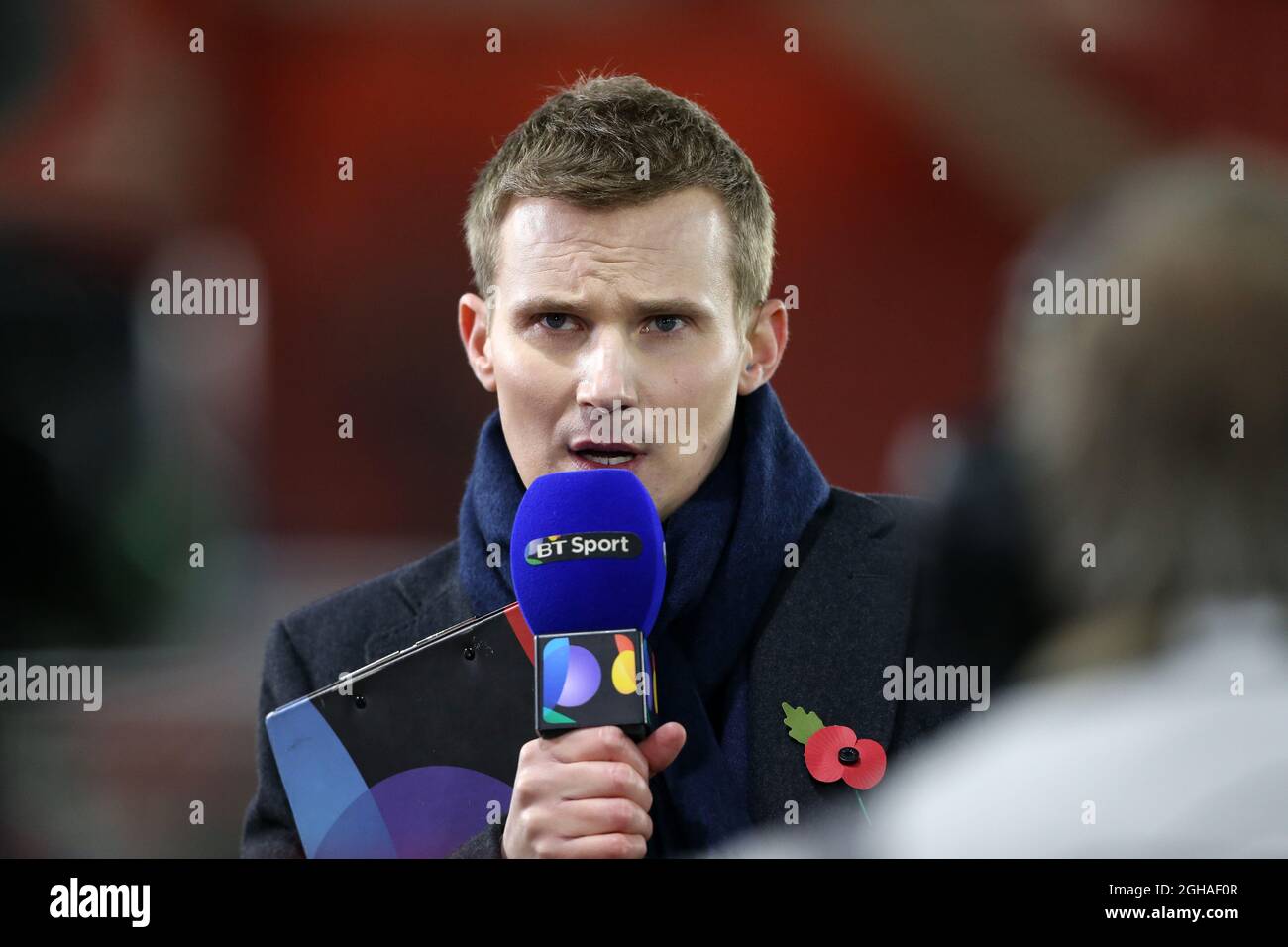 Bt sport presenter darrell currie hi-res stock photography and images ...