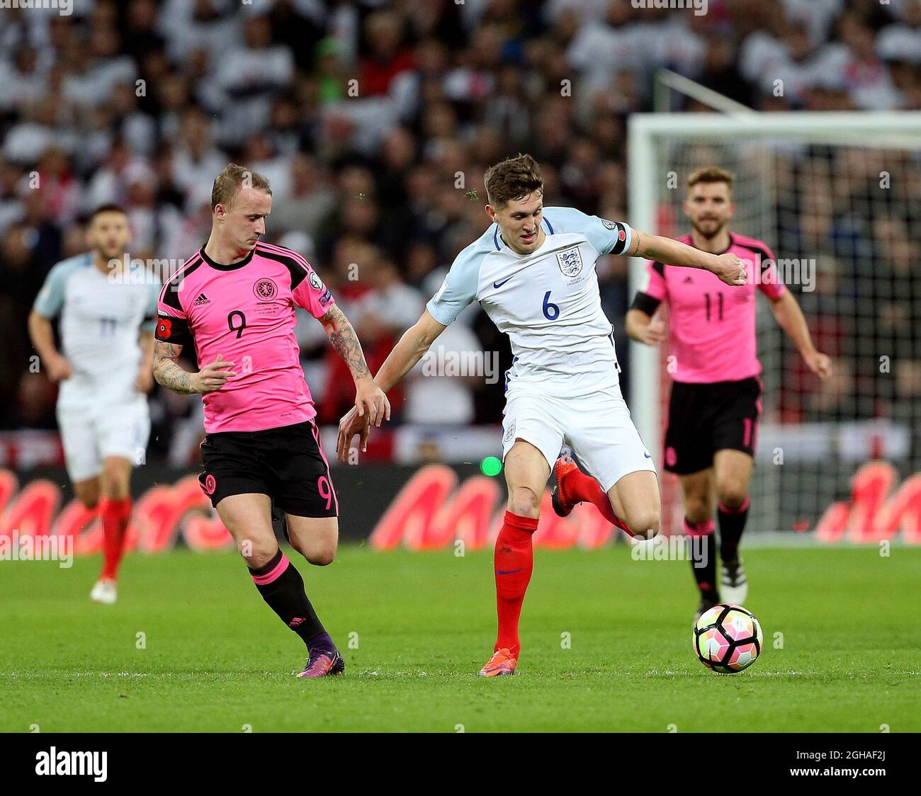 England scotland football griffiths hi-res stock photography and images ...