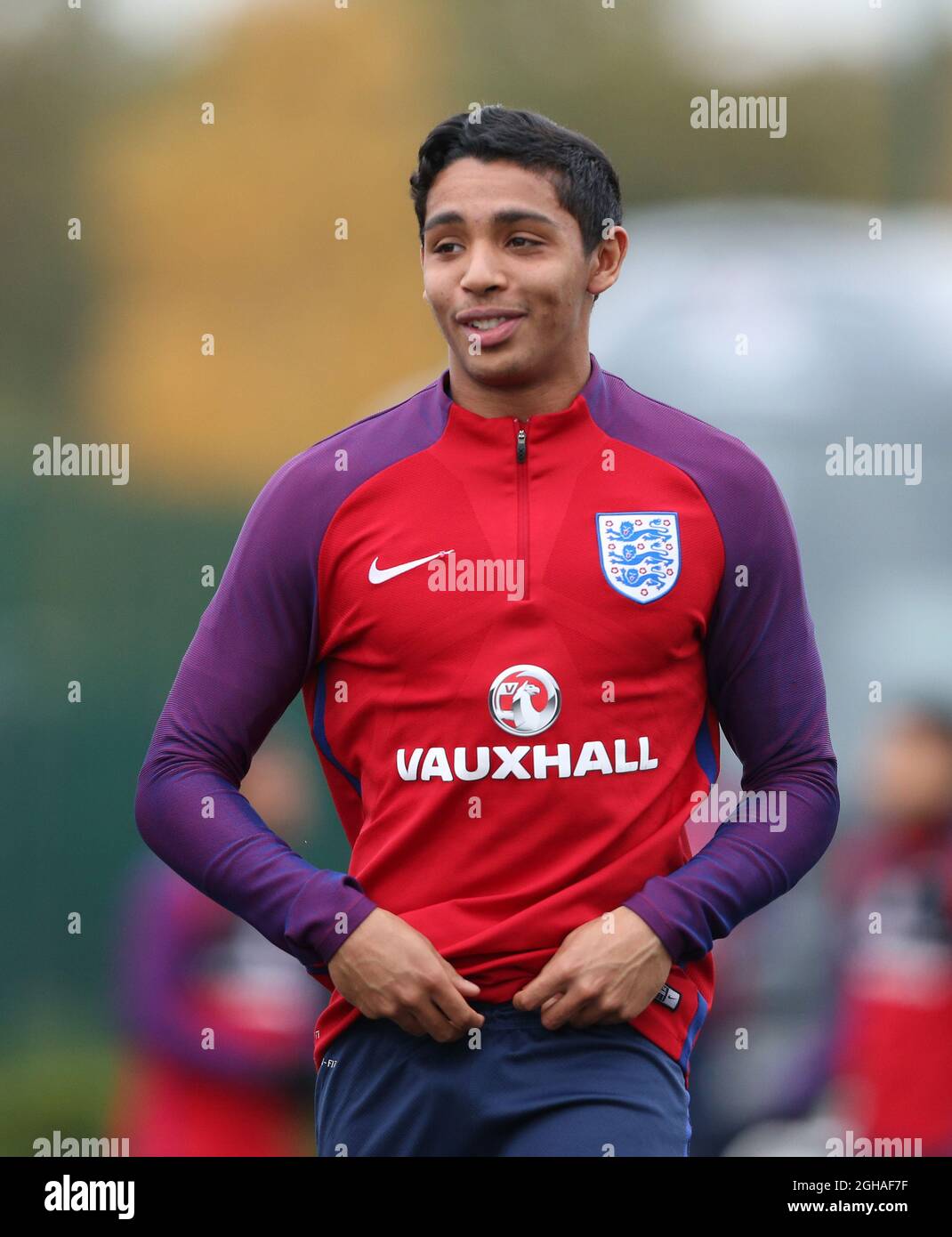 England's Dylan Duncan during training at Tottenham Hotspur training ...