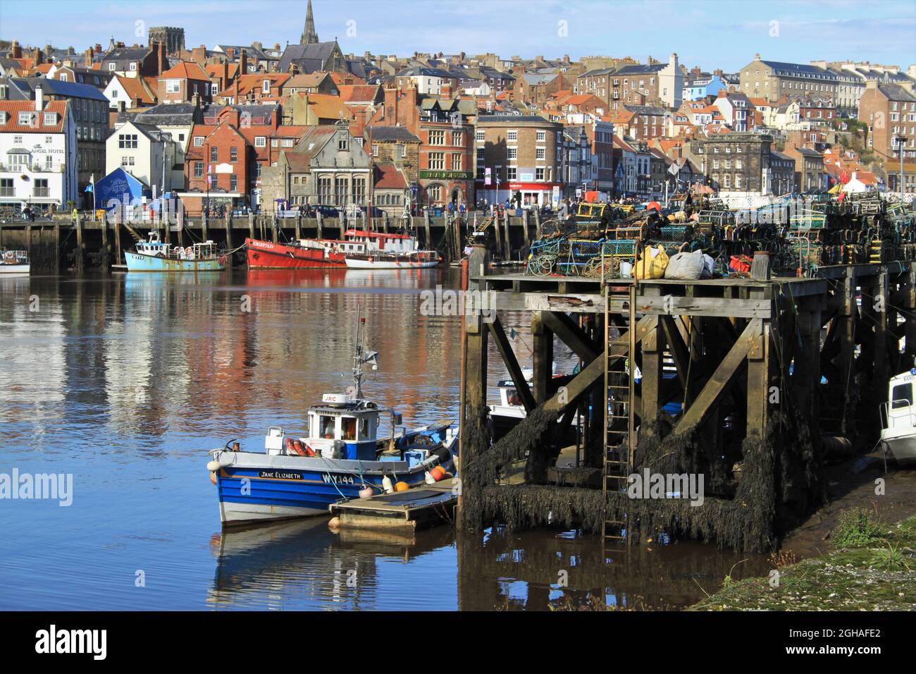 Whitby - Yorkshire - England Stock Photo - Alamy