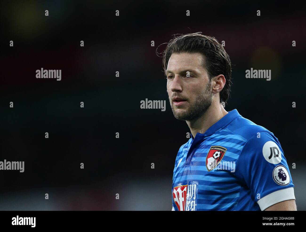 Bournemouth's Harry Arter in action during the Premier League match at ...