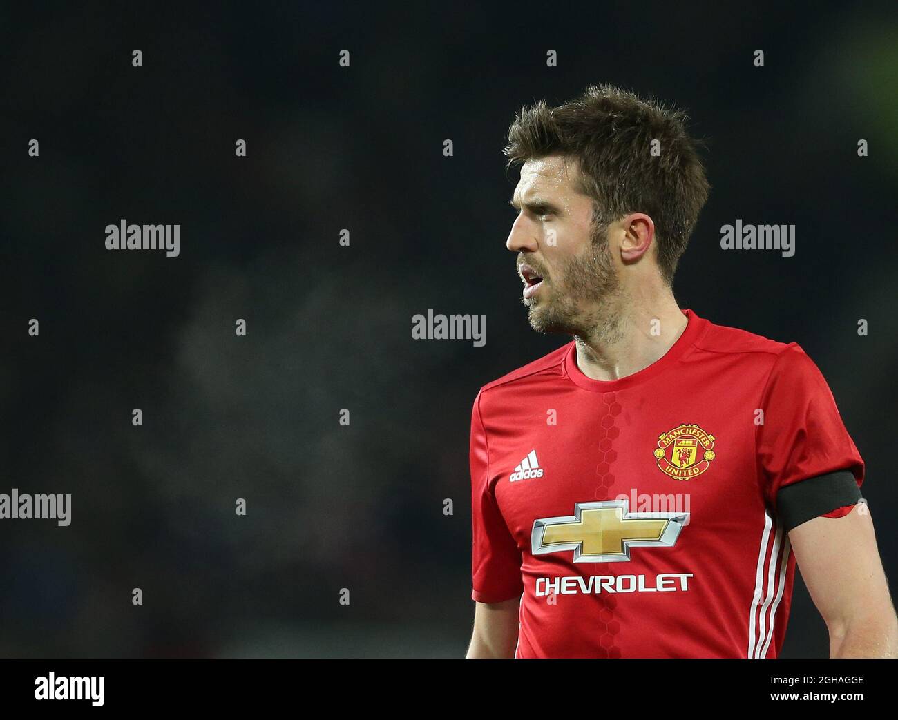 Michael Carrick of Manchester United during the English League Cup ...