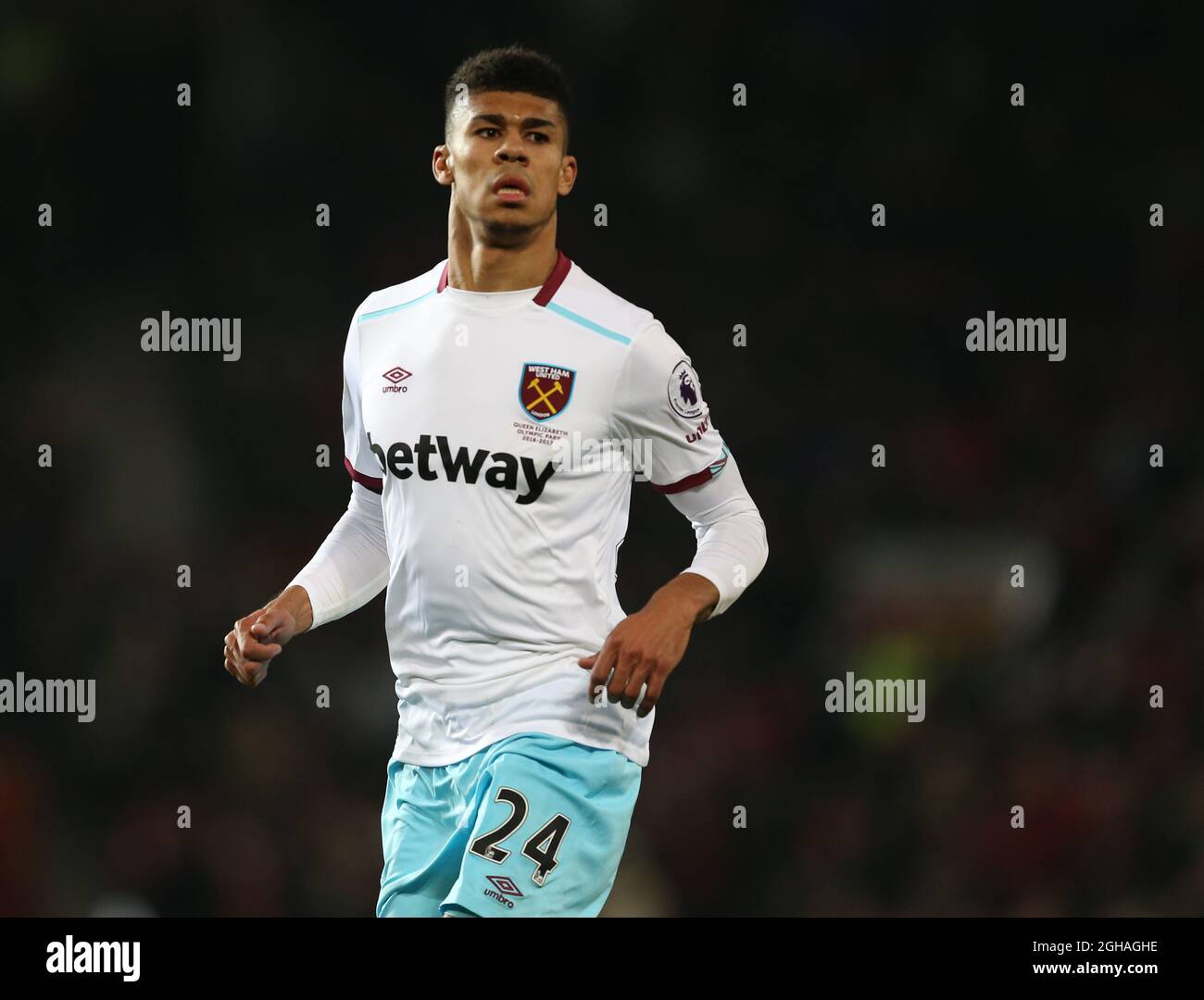 Ashley Fletcher of West Ham United during the English League Cup ...