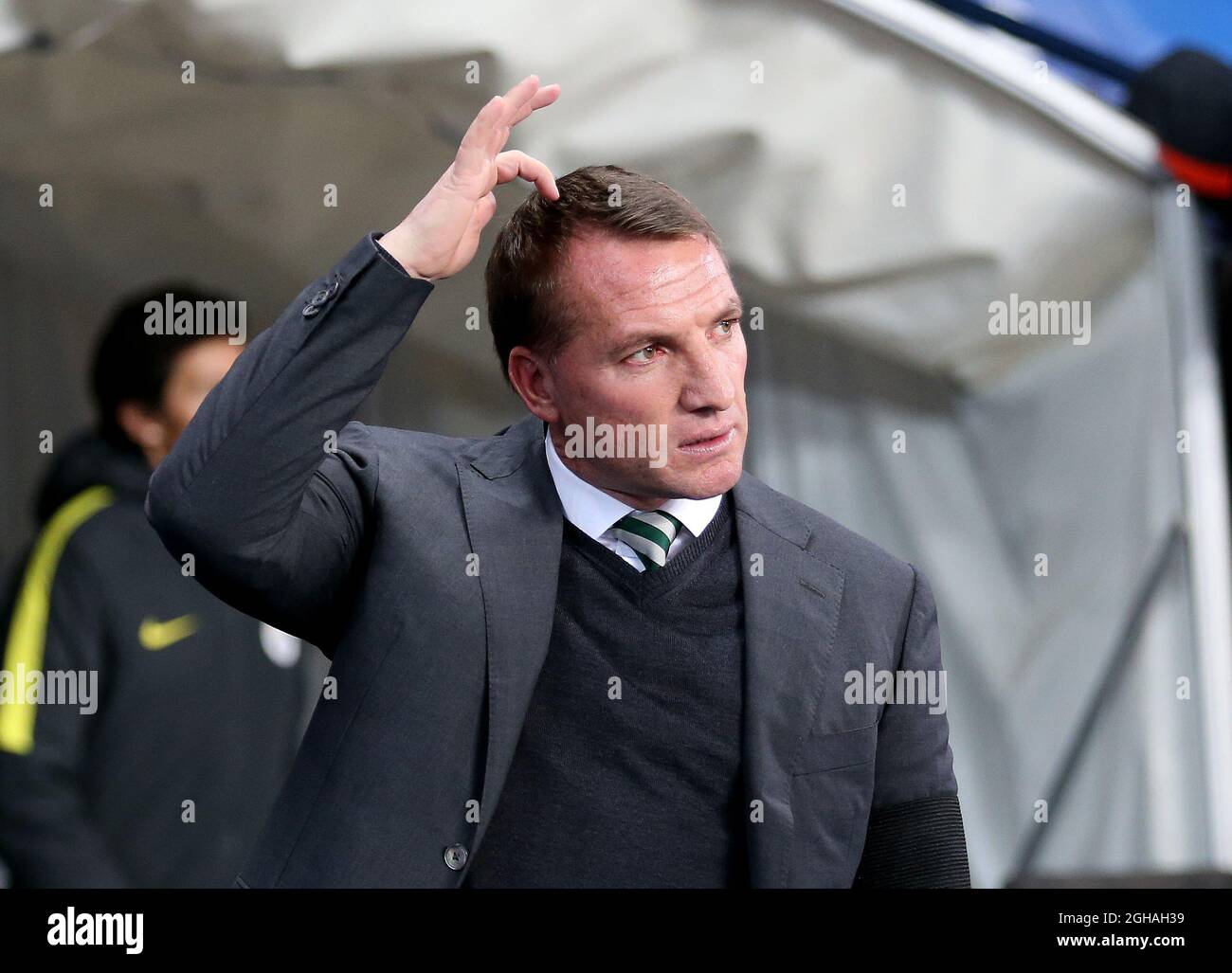 Brendan Rogers manager of Celtic during the Champions League Group C ...