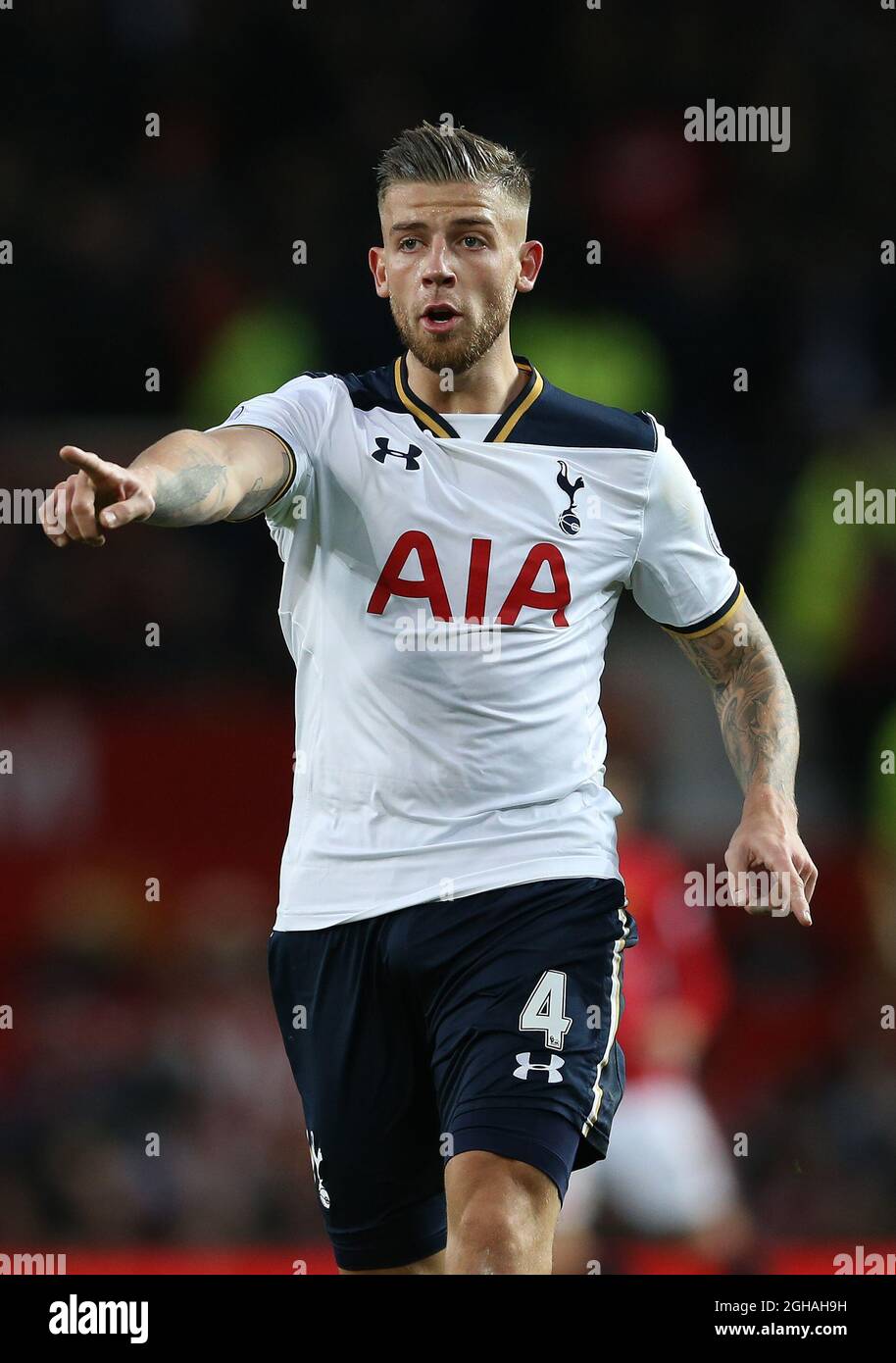 Toby Alderweireld of Tottenham during the English Premier League match ...