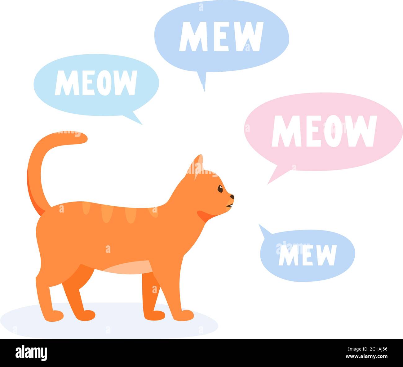 Talking kitty Stock Vector Images - Alamy