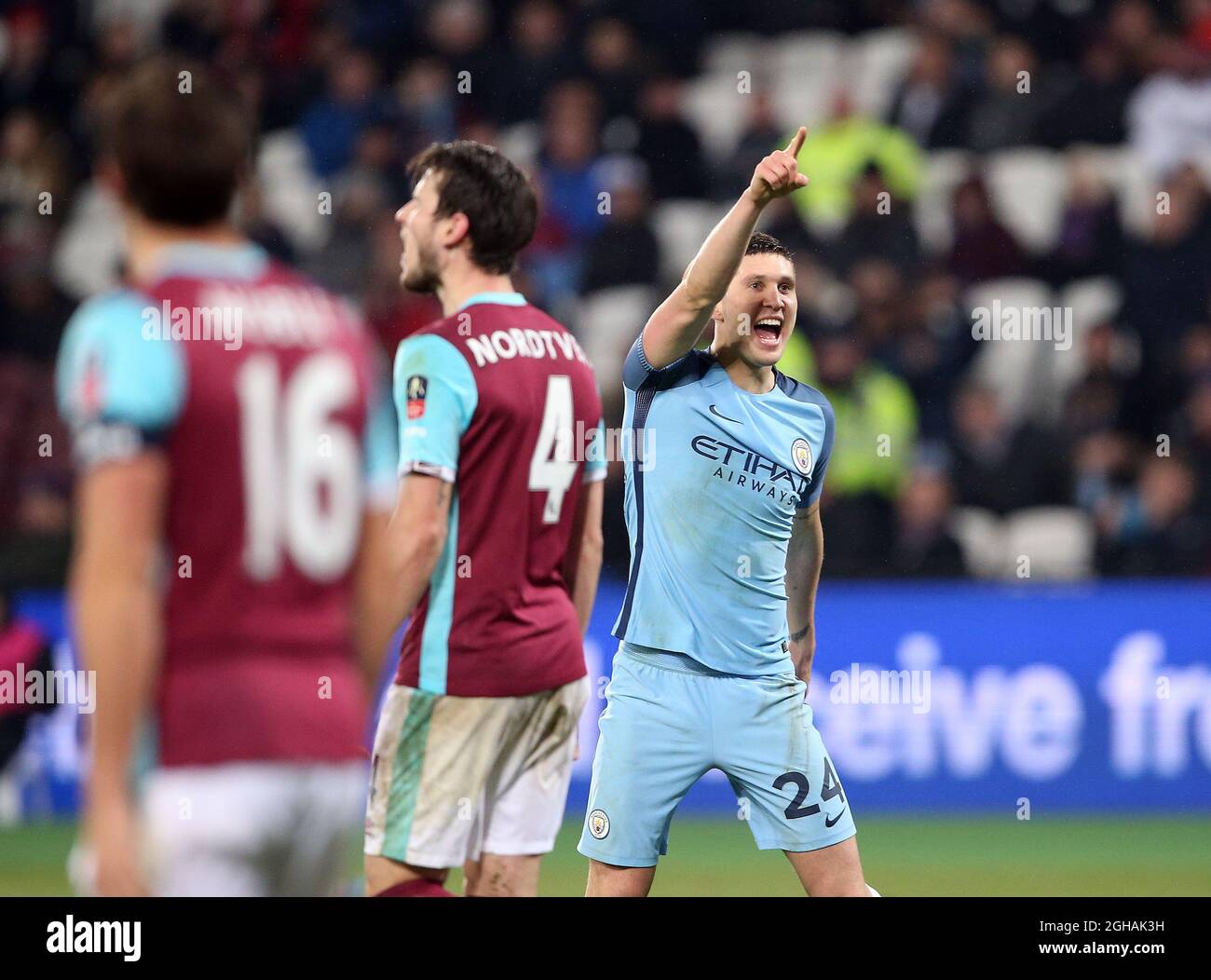 John stones goal hi-res stock photography and images - Alamy