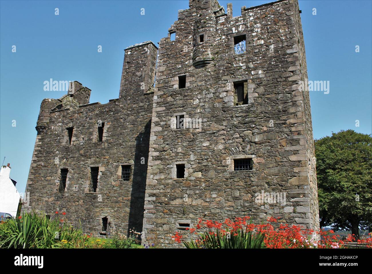 McClellands Castle - Scotland Stock Photo - Alamy
