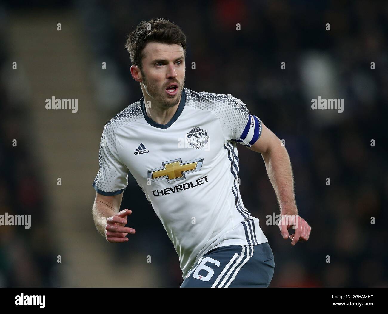 Michael Carrick of Manchester United during the EFL Semi-Final 2nd Leg ...