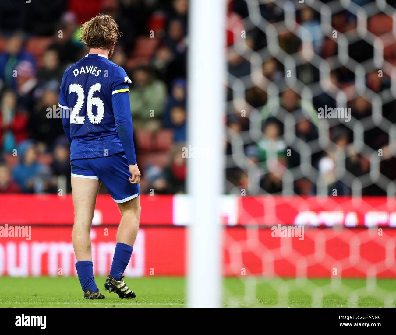 Tom Davies of Everton during the English Premier League match at The ...