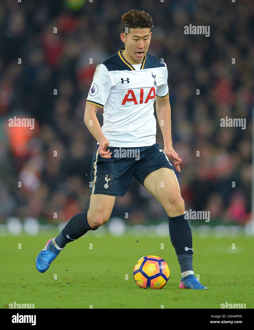 Son Heung-Min of Tottenham Hotspur during the English Premier league ...