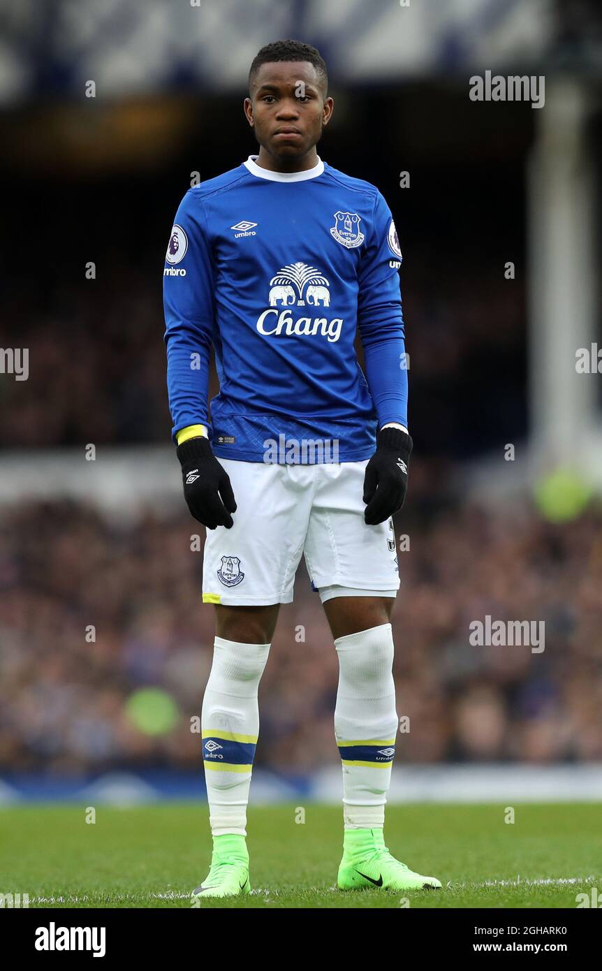 Ademola Lookman of Everton during the English Premier League match at ...