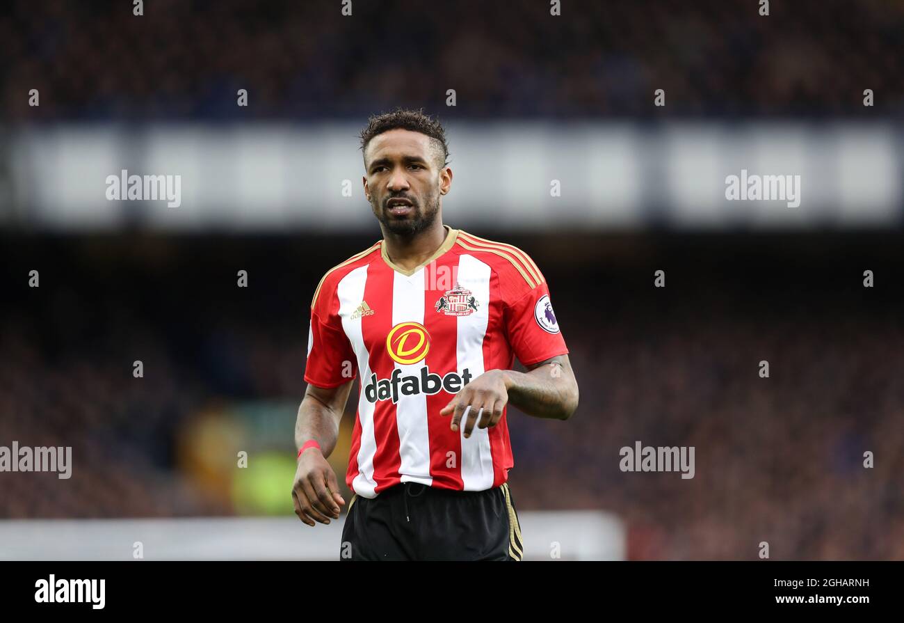 Jermain Defoe of Sunderland during the English Premier League match at ...