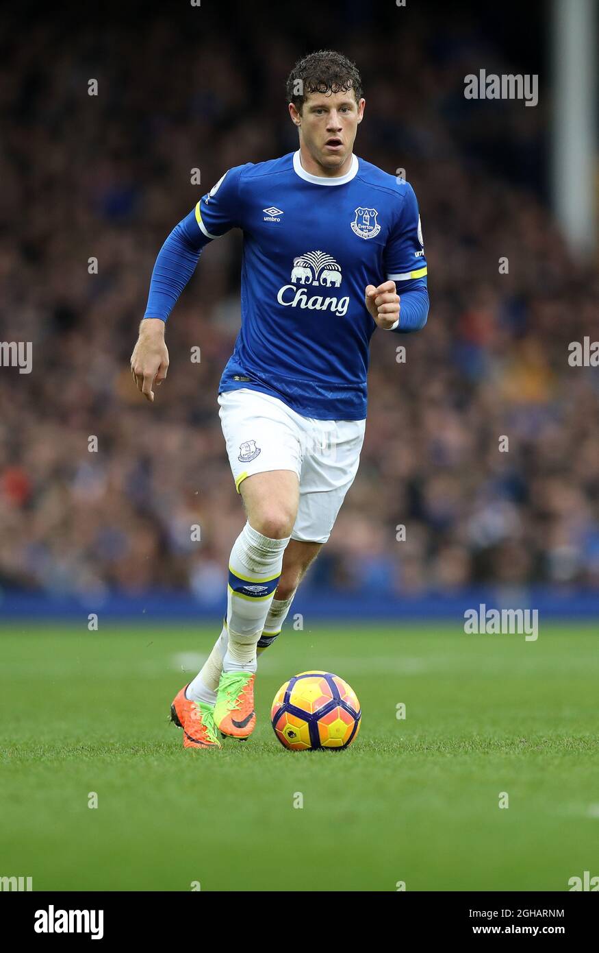 Ross Barkley of Everton during the English Premier League match at ...