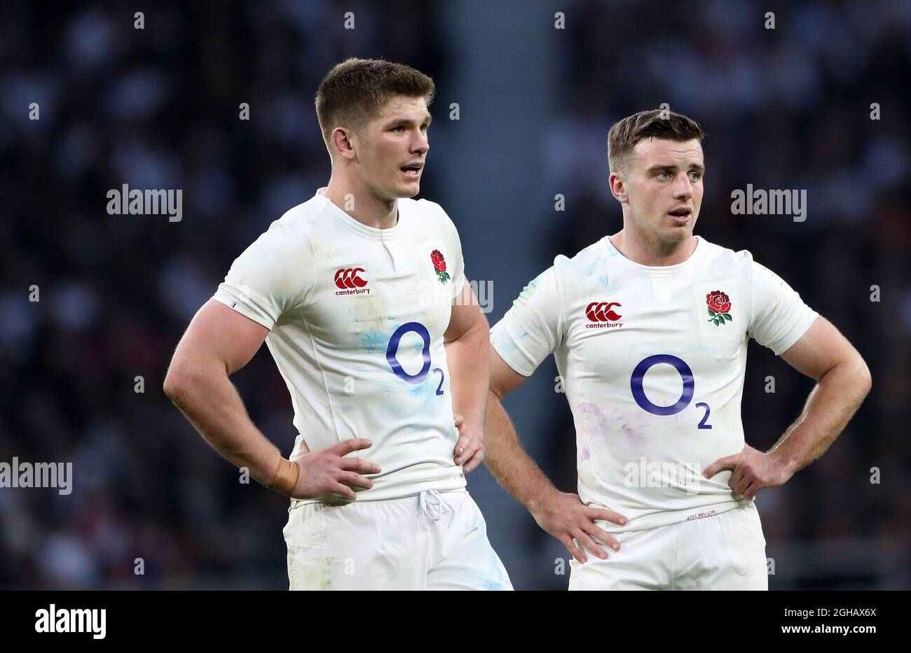 George ford and owen farrell hi-res stock photography and images - Alamy