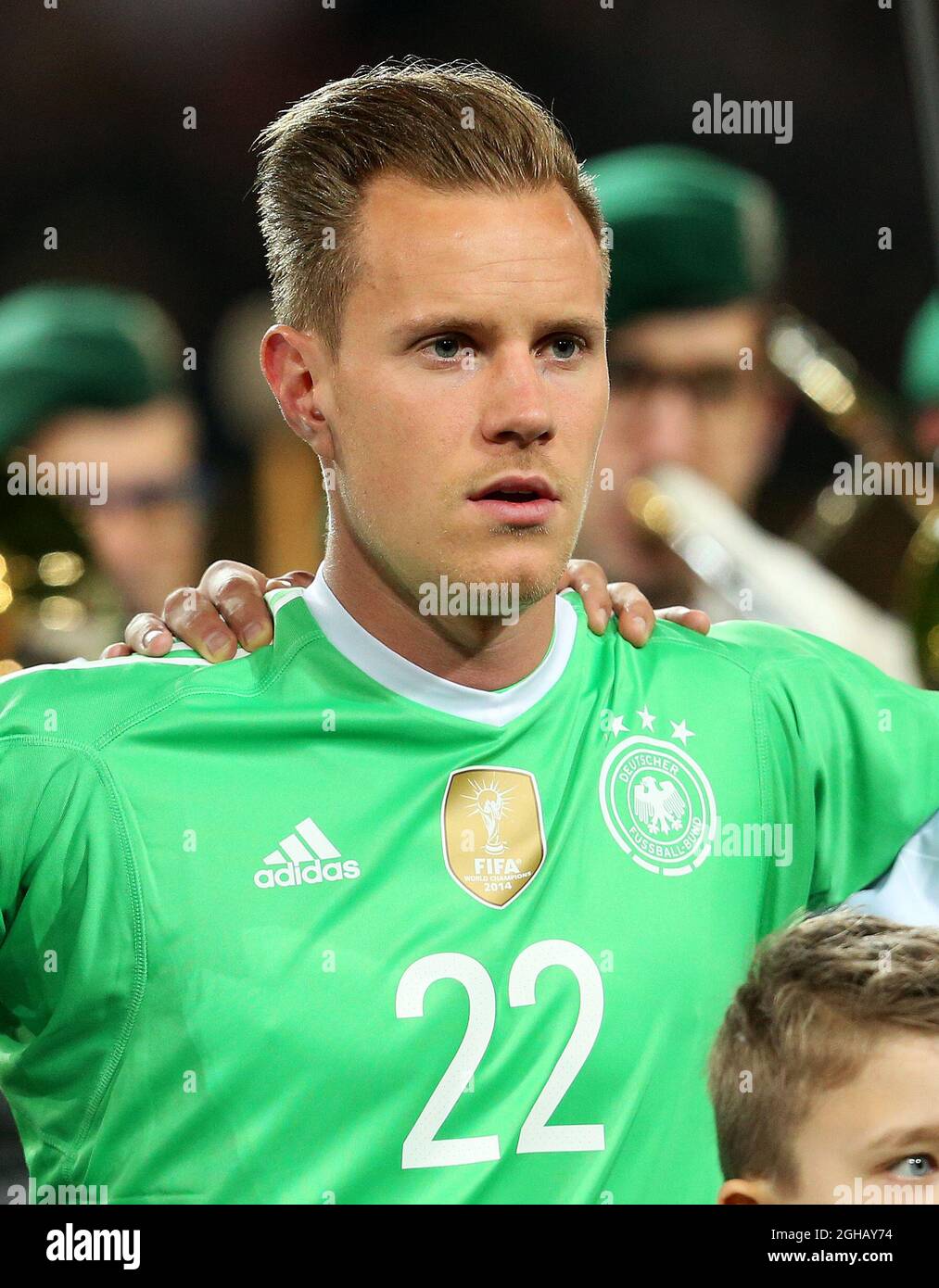 Marc-Andre ter Stegen of Germany during the International Friendly at ...