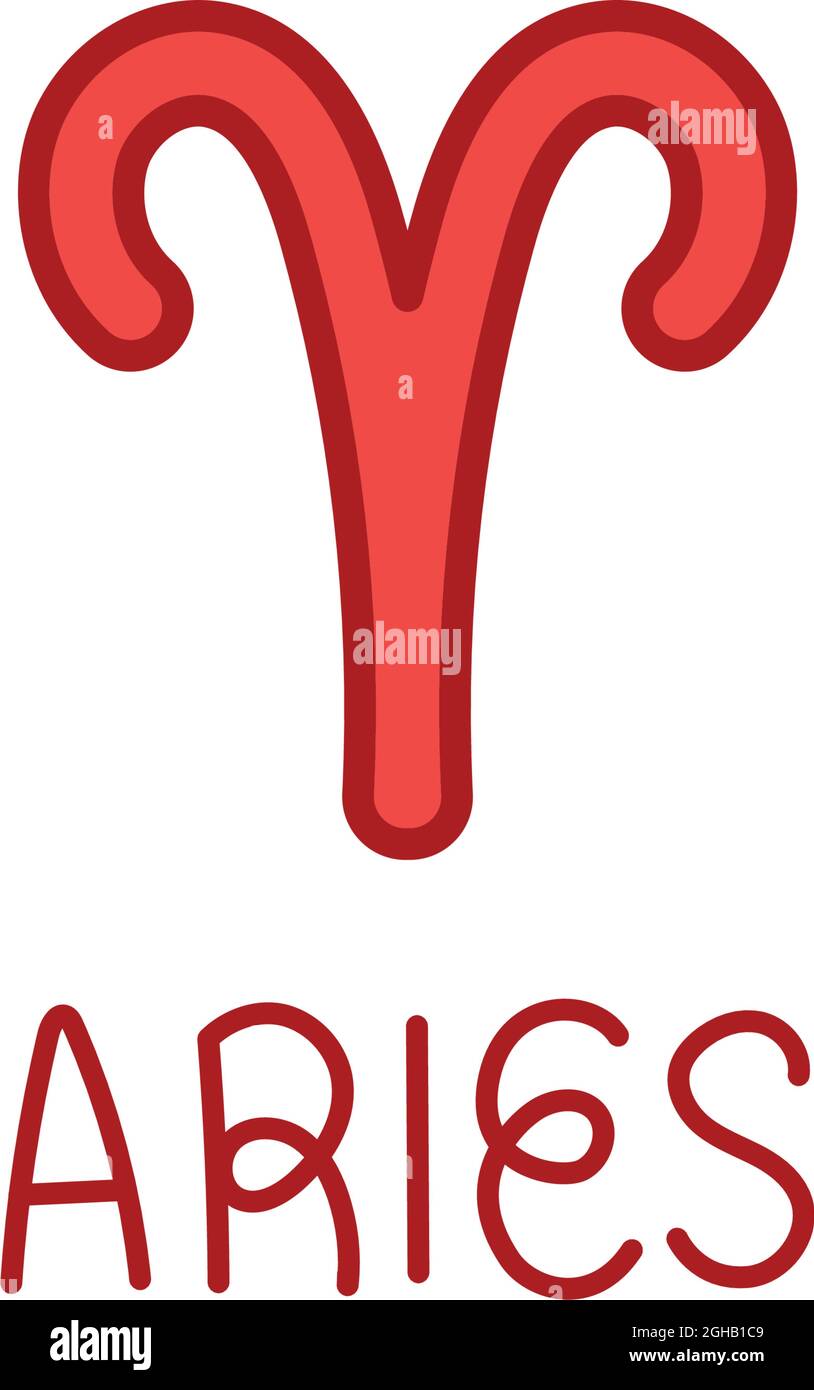 aries symbol illustration Stock Vector Image & Art - Alamy