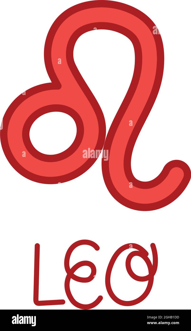 leo symbol illustration Stock Vector Image & Art - Alamy