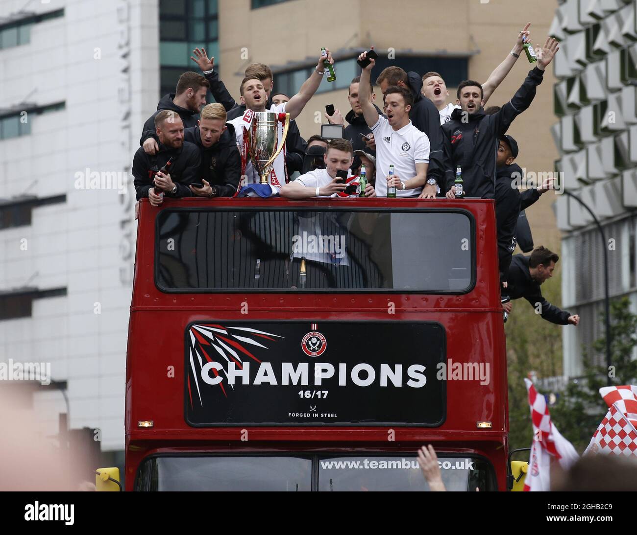 Open top bus onto hi-res stock photography and images - Alamy