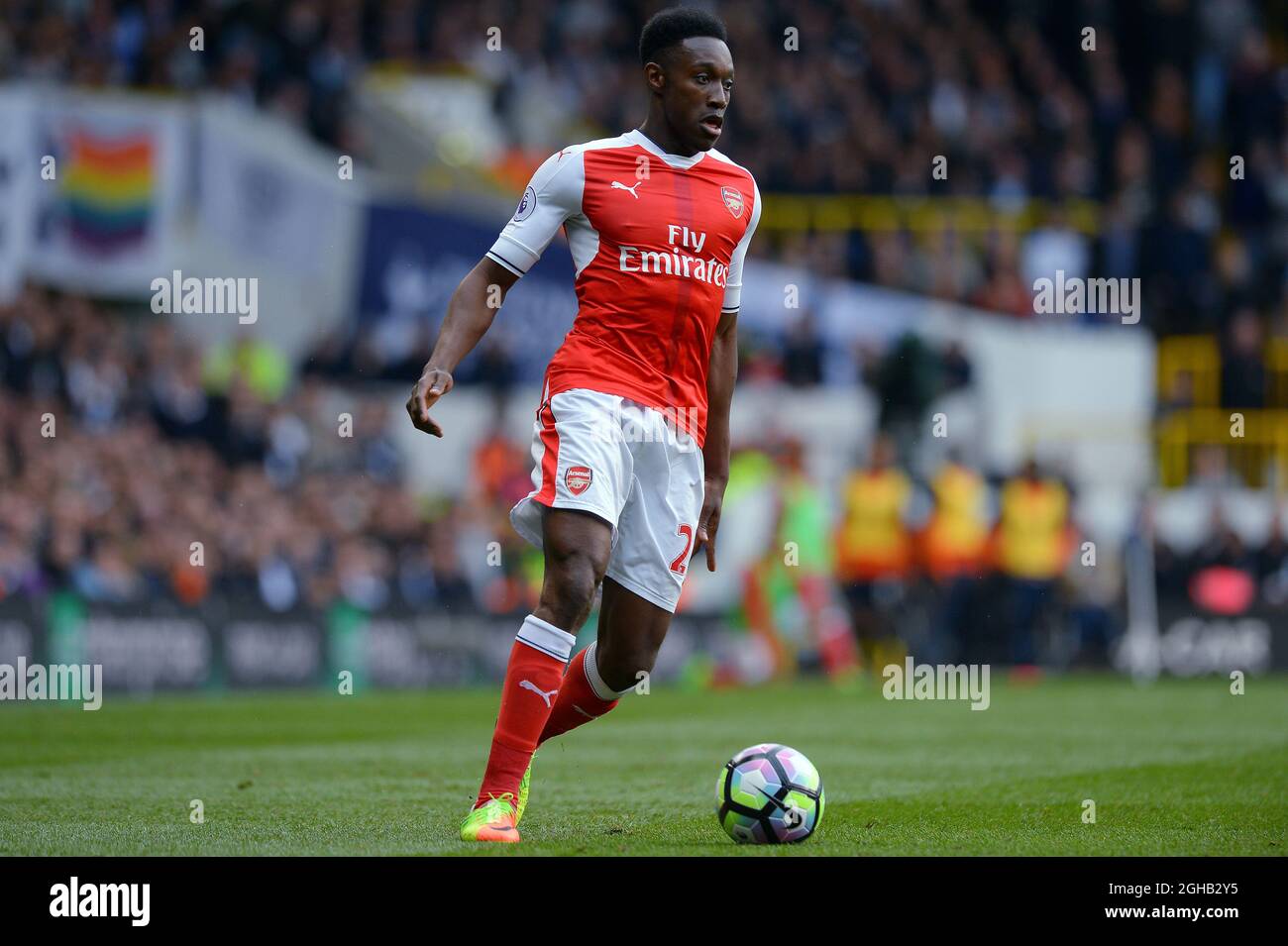 Danny Welbeck of Arsenal during the English Premier League match at the ...