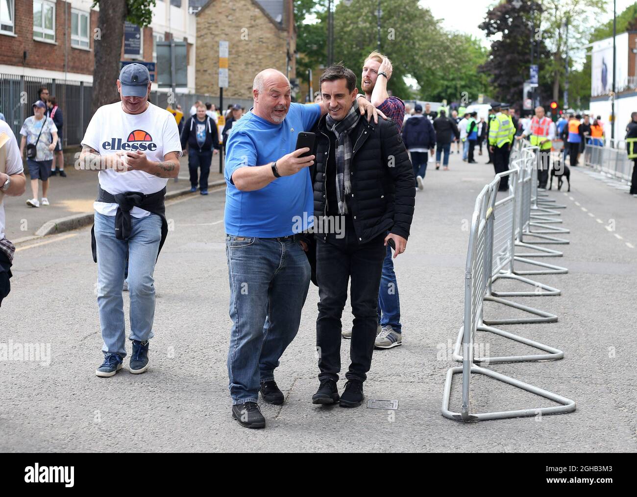 Manchester Uniteds Gary Neville High Resolution Stock Photography and ...