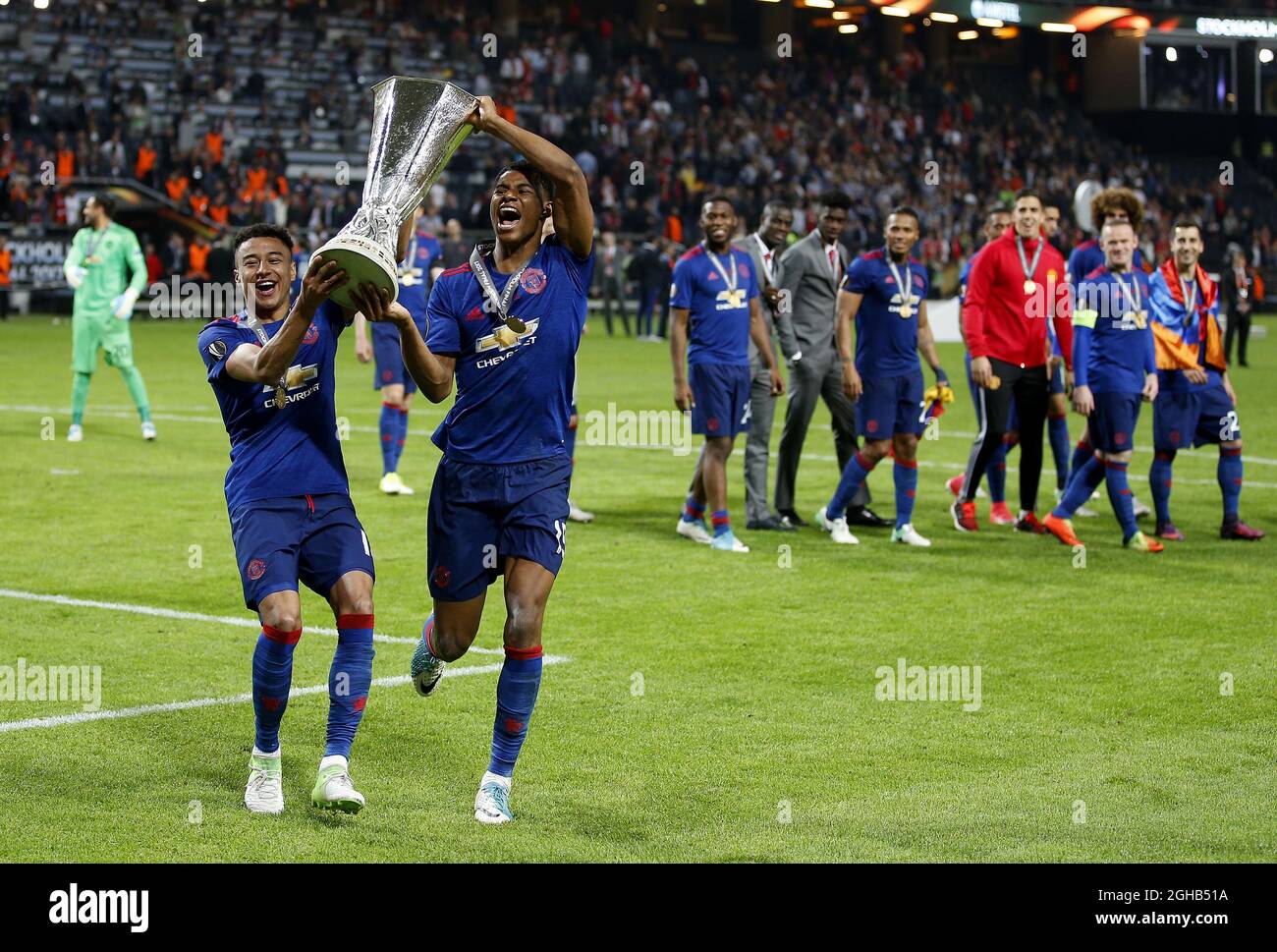 Jesse lingard celebrate hi-res stock photography and images - Alamy