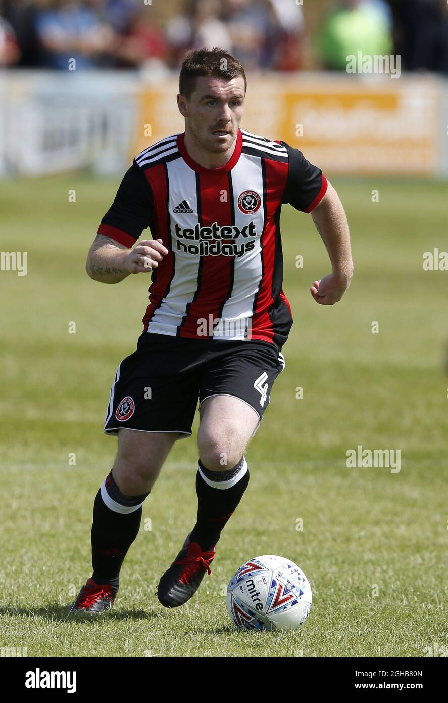 John Fleck of Sheffield Utd during the pre season friendly at the ...