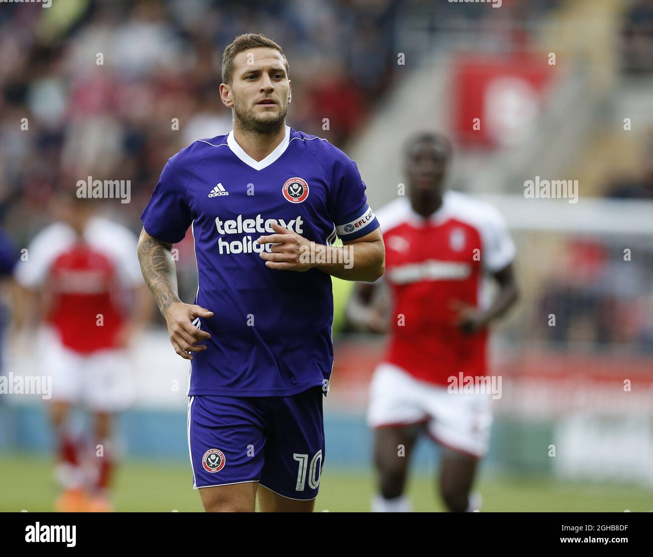 Billy Sharp of Sheffield Utd during the pre season friendly at the ...