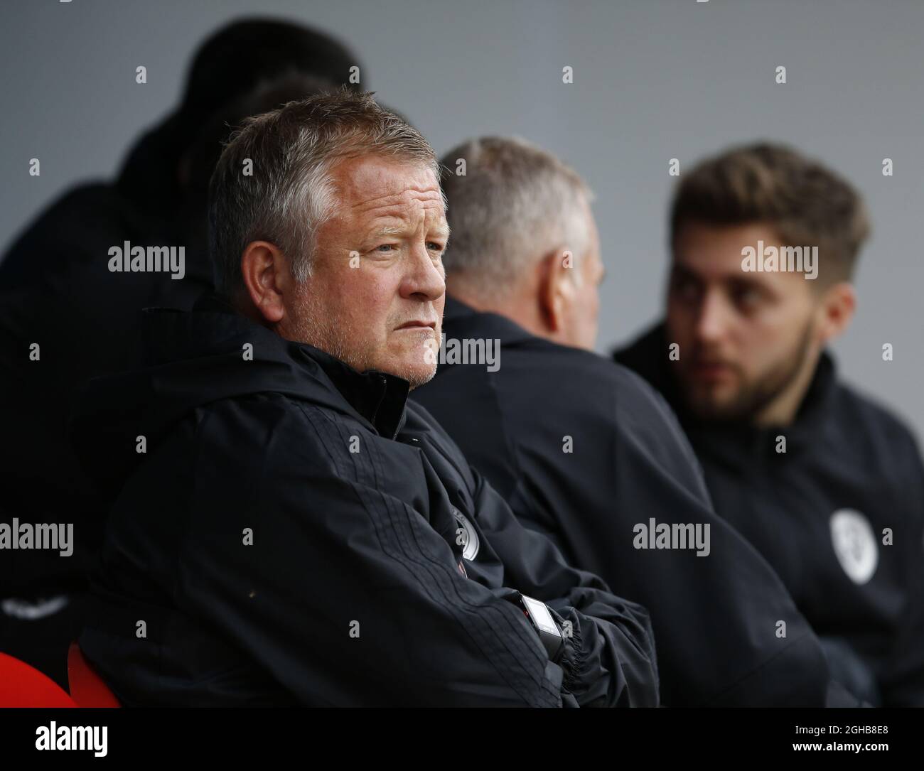 Chris Wilder manager of Sheffield Utd during the pre season friendly at ...