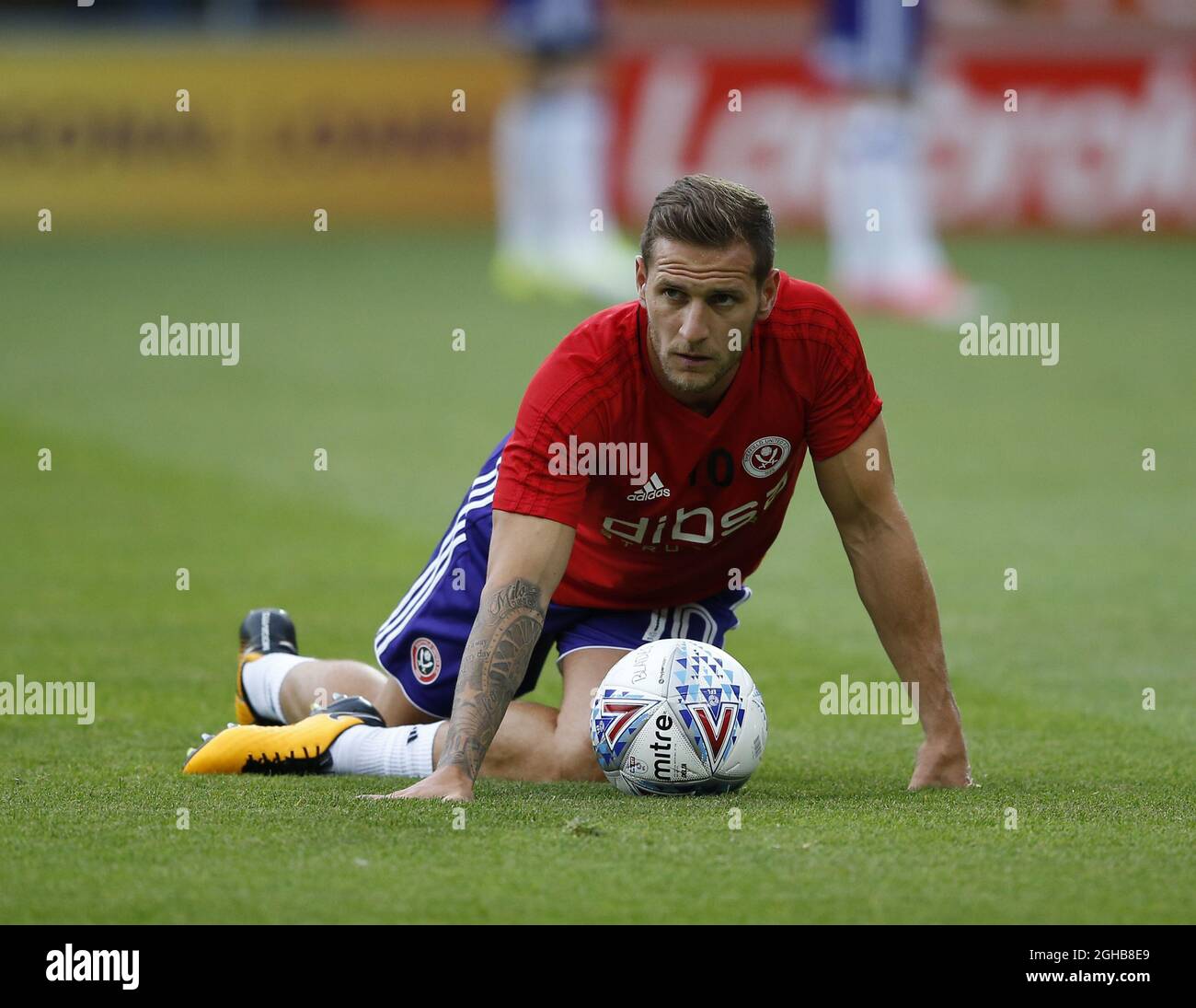 Billy Sharp of Sheffield Utd during the pre season friendly at the ...