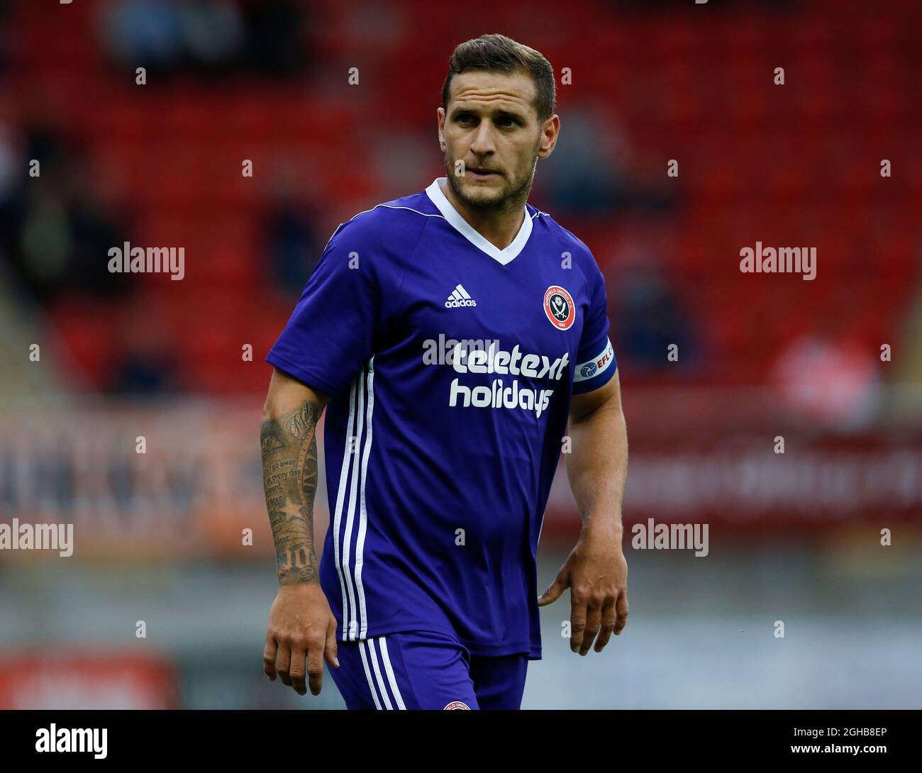 Billy Sharp of Sheffield Utd during the pre season friendly at the ...