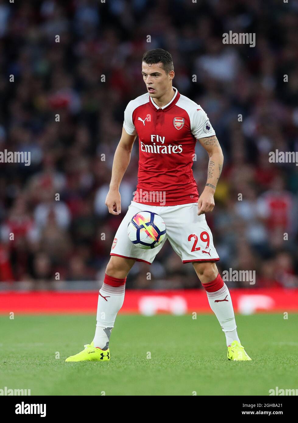 Granit xhaka in action hi-res stock photography and images - Alamy