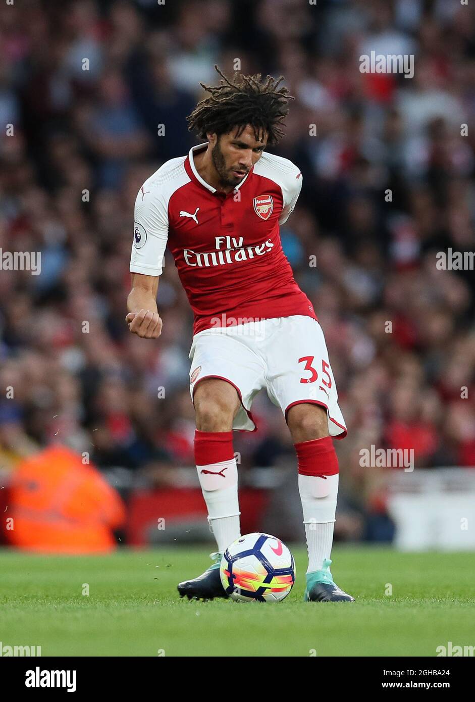 Arsenals mohamed elneny hi-res stock photography and images - Alamy