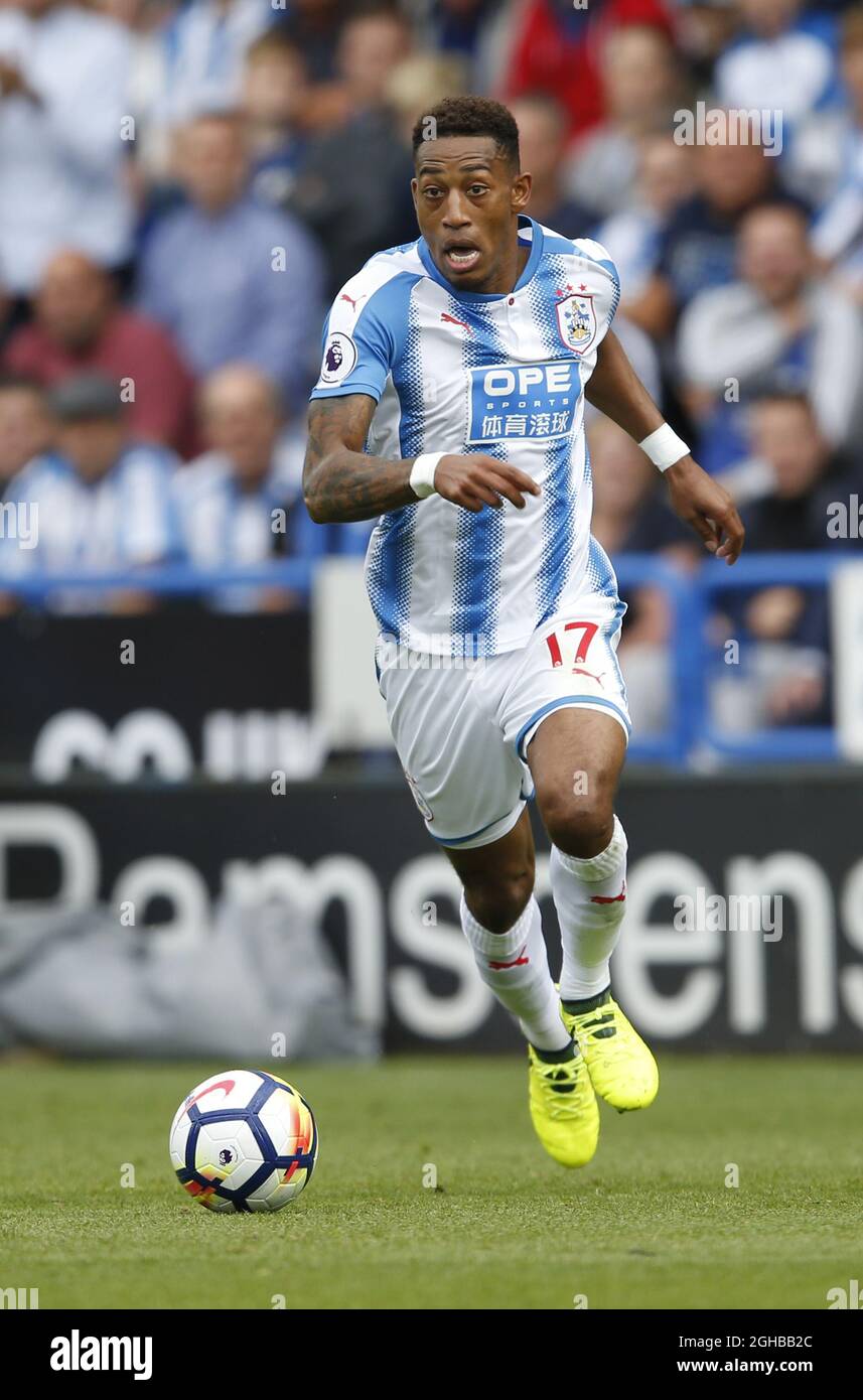 Rajiv van La Parra of Huddersfield Town during the premier league match ...