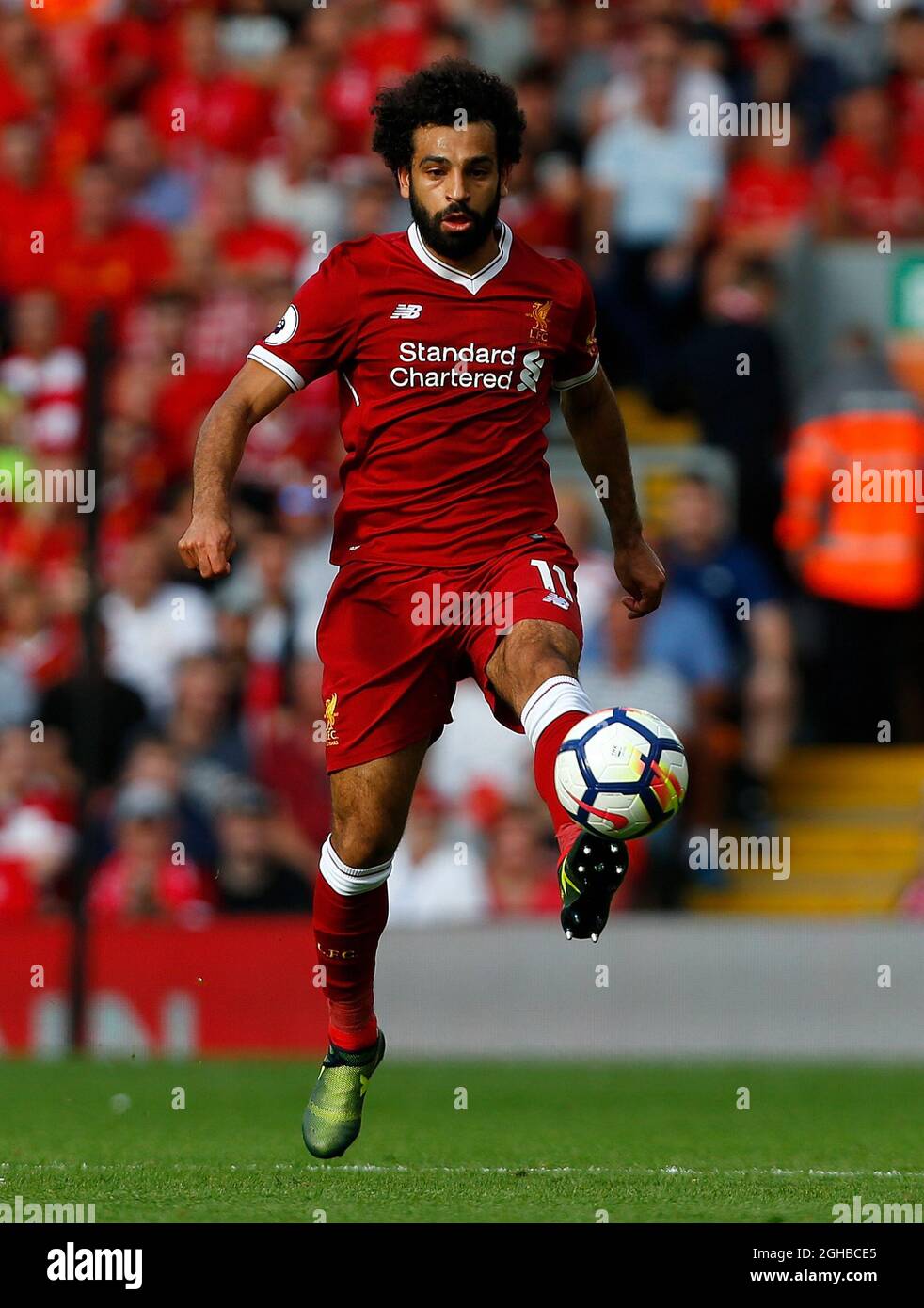 Mohamed salah in action hi-res stock photography and images - Alamy