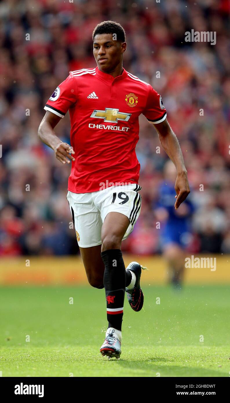 Marcus Rashford of Manchester United during the premier league match at ...