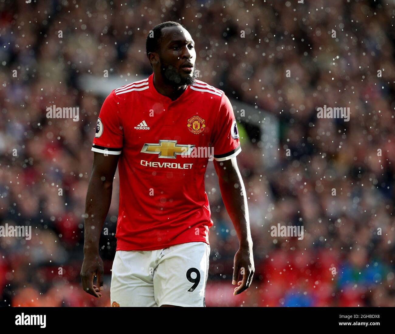 Romelu Lukaku of Manchester United during the premier league match at ...