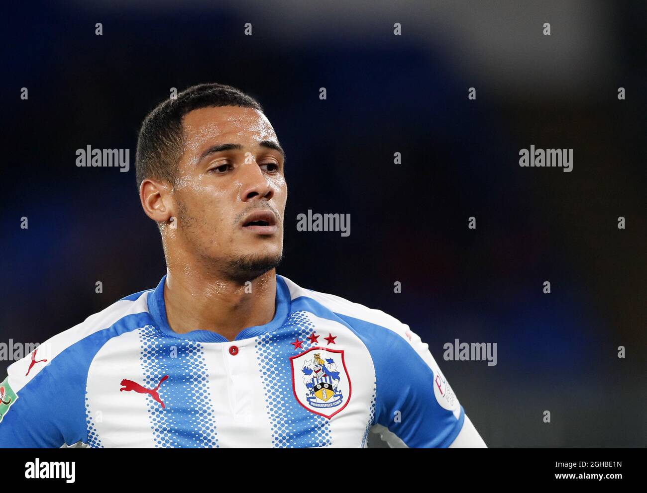 Huddersfield's Tom Ince in action during the Carabao cup match at ...