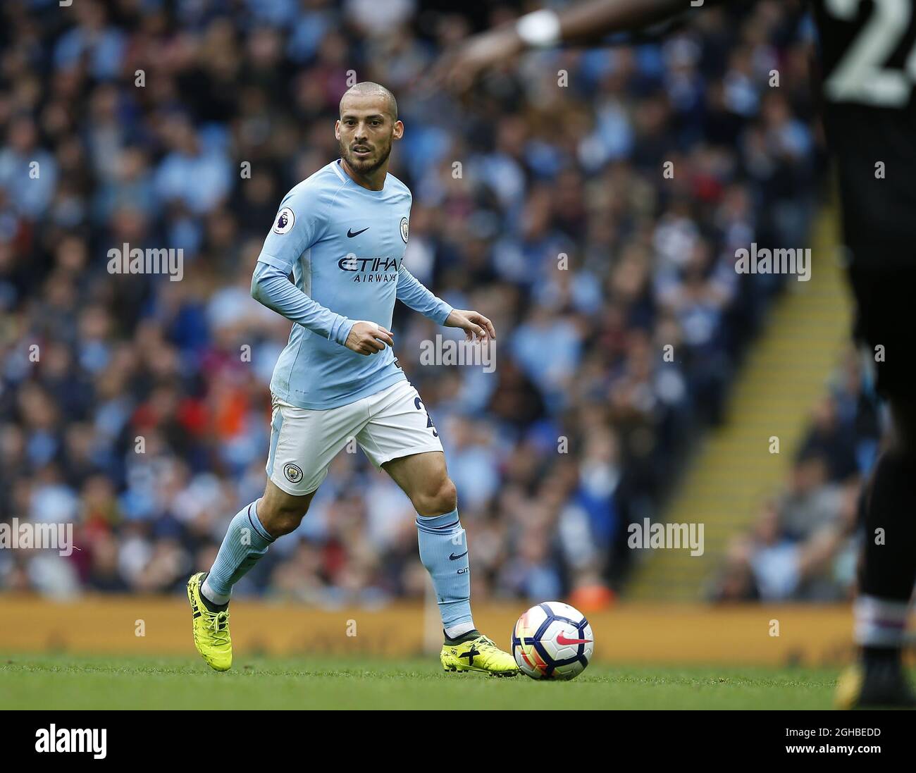 David silva manchester city 2017 hi-res stock photography and images ...