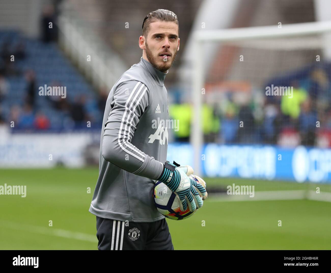 David De Gea of Manchester United during the Premier League match at ...